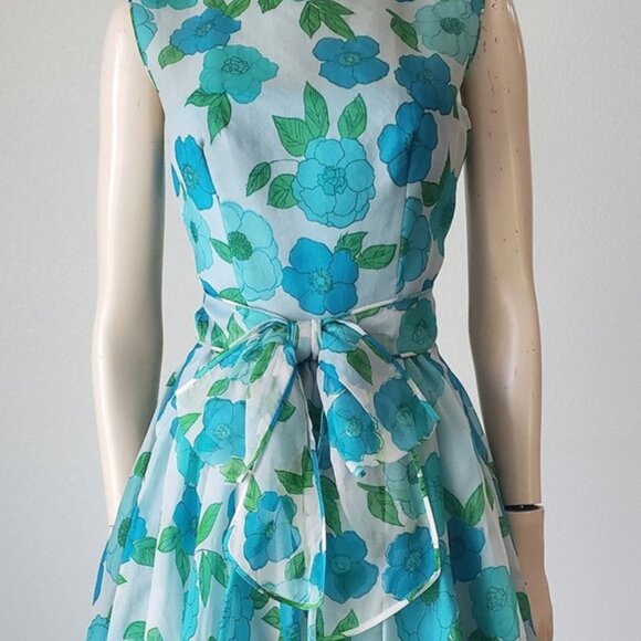 Scaasi | Dresses | Vintage 96s Arnold Scaasi Layered Silk Organza Dress ...